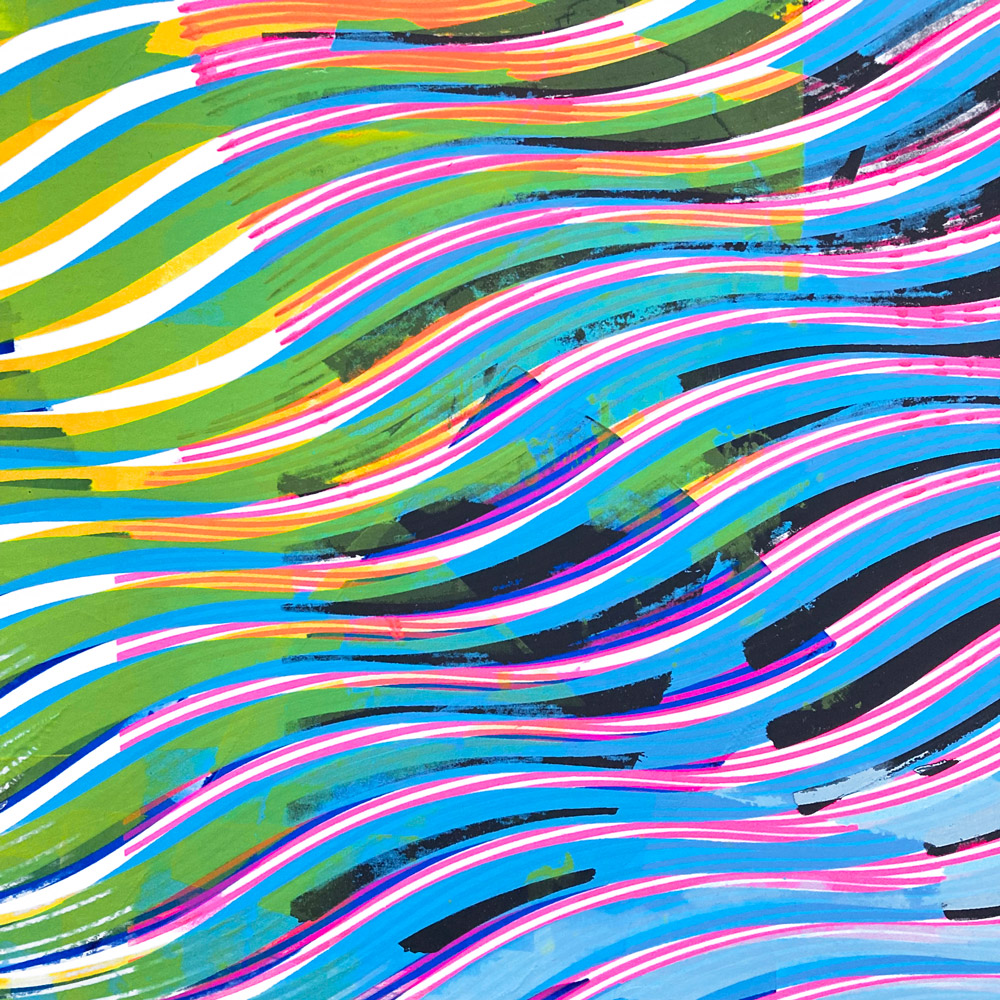 James Bristow - Screenprint Artist @beanwave_editions